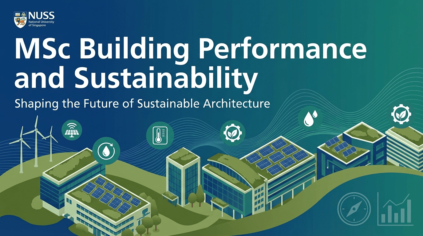 NUS MSc Building Performance and Sustainability 2026...