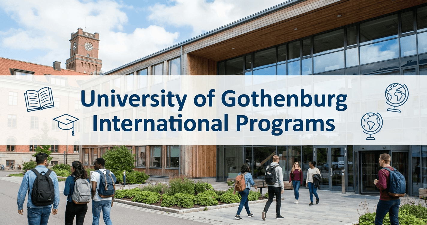 University of Gothenburg International Programs Guide...