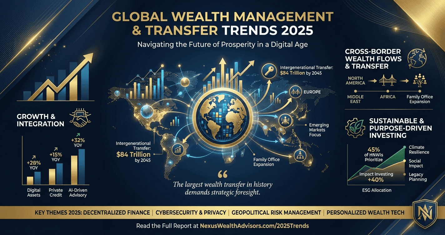 World Wealth Report 2025 | Great Wealth Transfer — Libertify